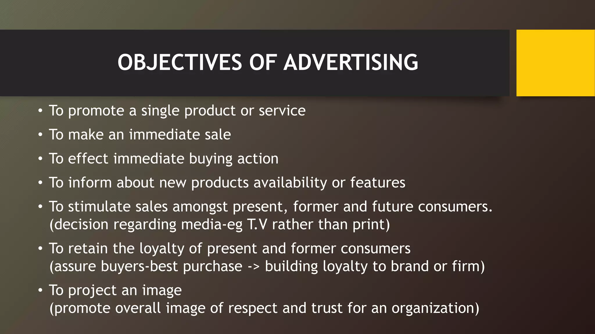 Advertising and sales promotion | PPTX