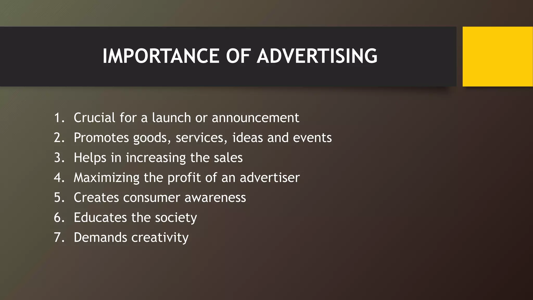 Advertising and sales promotion | PPTX