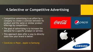 Advertising and sales promotion | PPTX