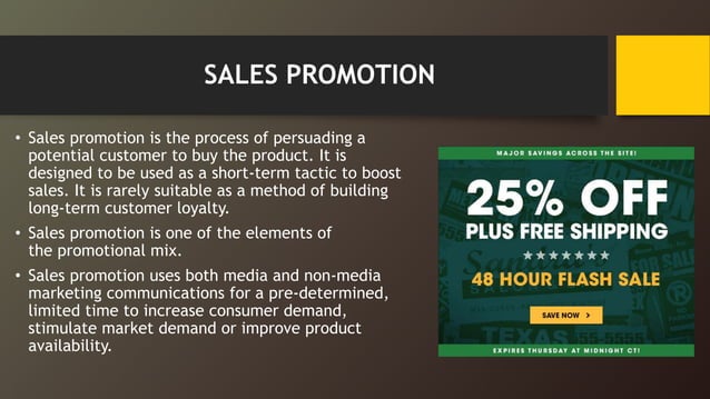 Advertising and sales promotion | PPTX | Advertising Industry | Industries
