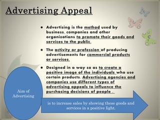 Advertising Appeals Powerpoint