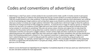Advertising assigment | PPT