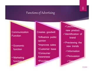 Advertising basics | PPTX
