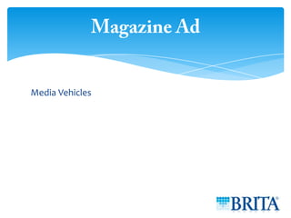 Advertising brita ppt | PPTX