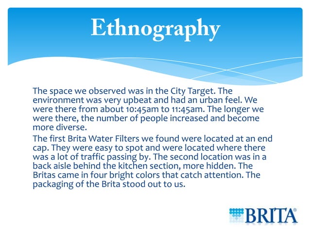 Advertising brita ppt | PPT