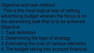 Advertising budget | PPT