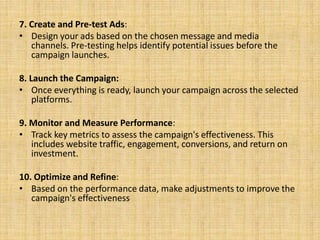 ADVERTISING CAMPAIGN AND IT'S PROCESS WITH EXAMPLE | PDF