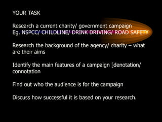 Advertising conventions and Task | PPTX | Advertising Industry | Industries