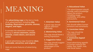 advertising copy elements features types.pptx