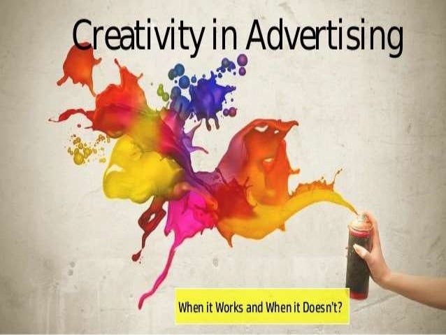 Advertising creativity