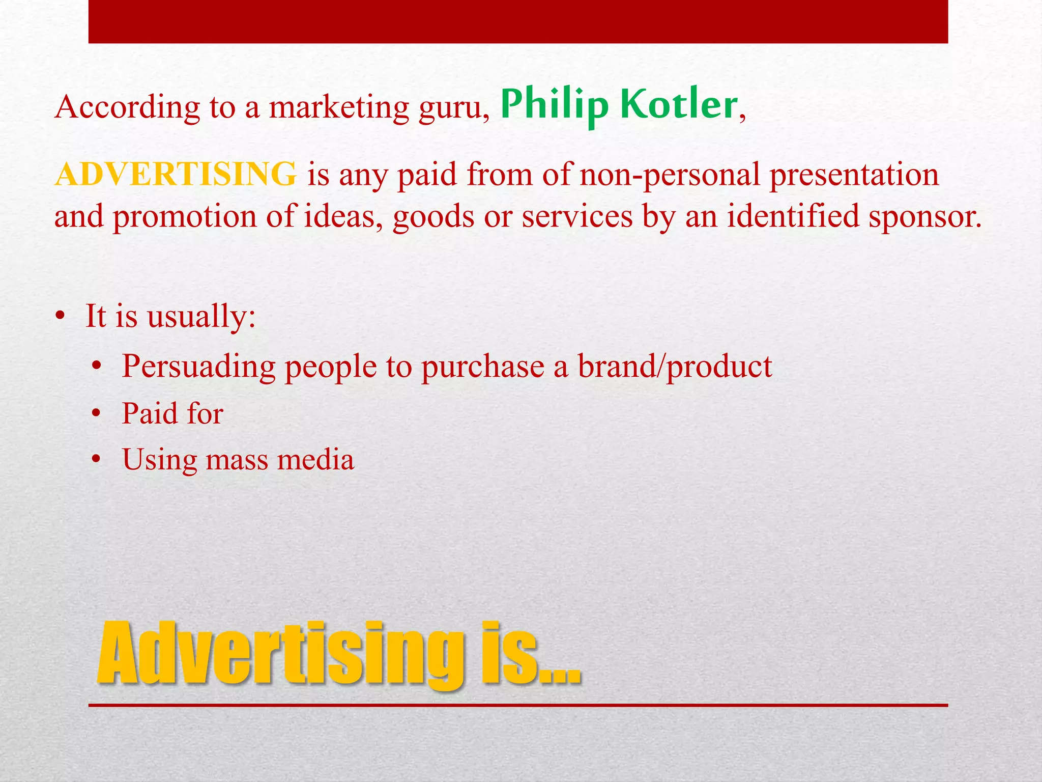 Advertising ethics | PPT