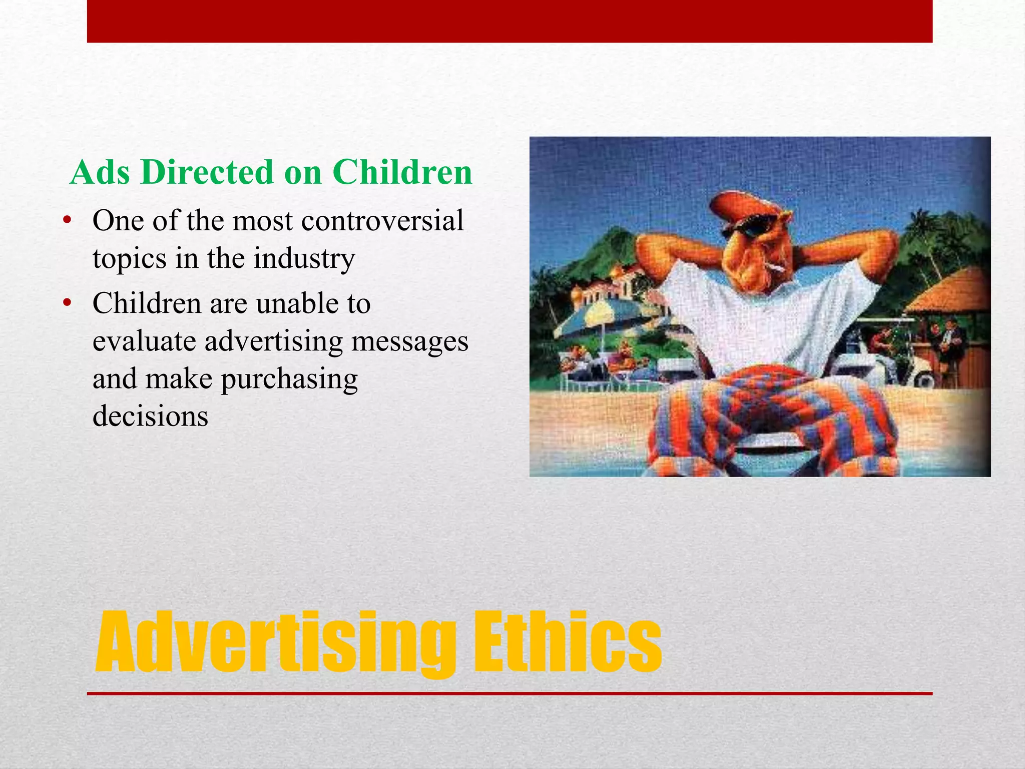 Advertising ethics | PPT