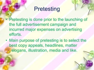 Advertising effectiveness | PPTX