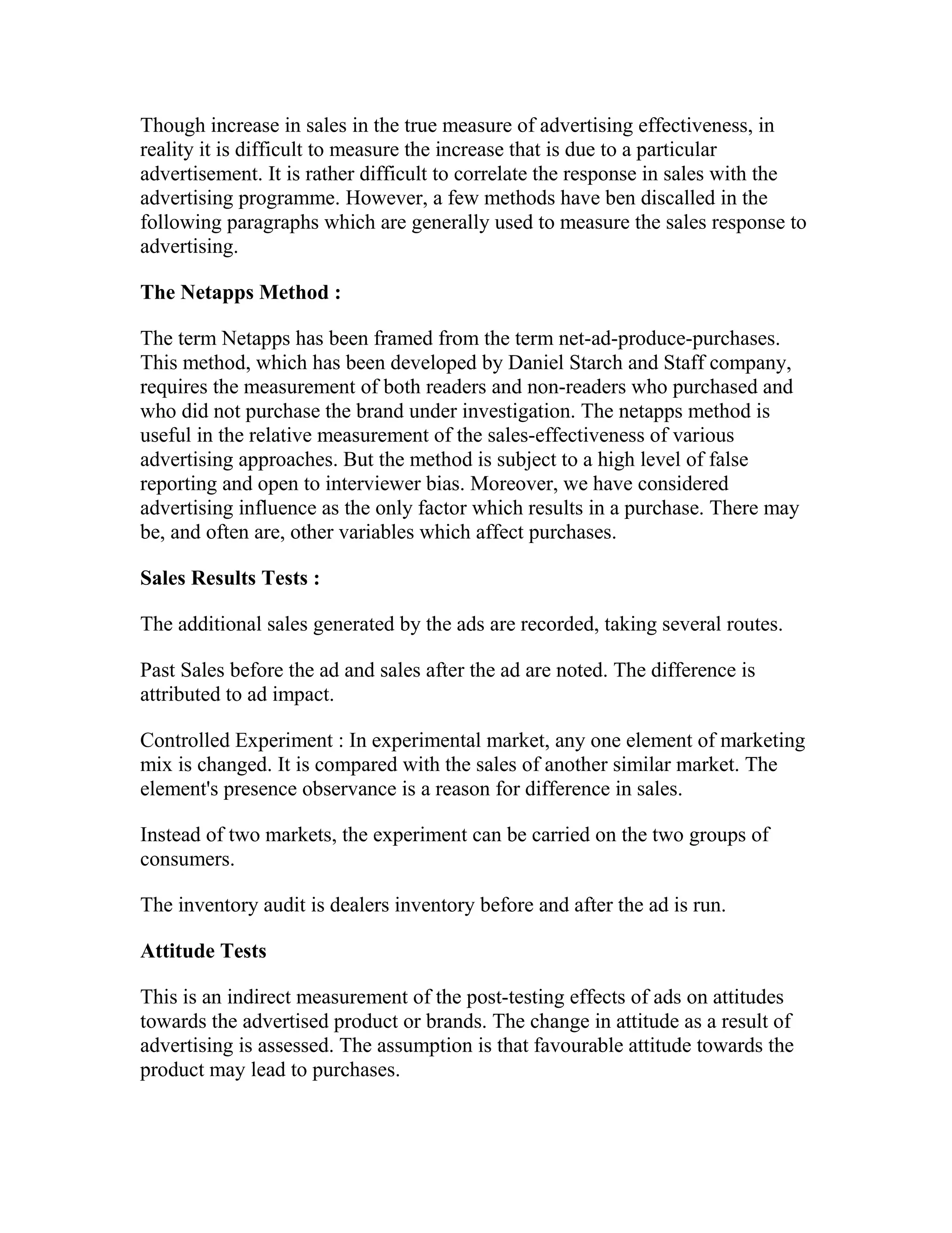 Advertising effectiveness | DOC