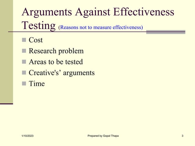 Advertising Effectiveness Testing.ppt