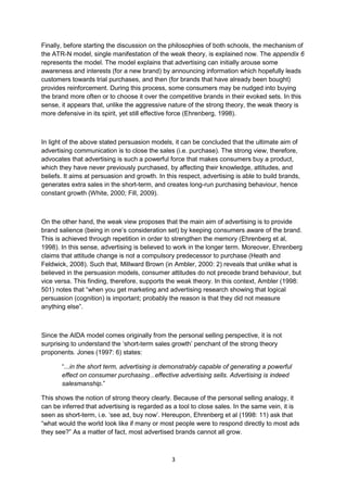 Advertising - Strong vs. Weak | DOCX