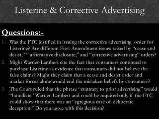 Advertising Image of Women_Listerine & Corrective Advertising ...