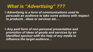 Advertising in indian economy & its effects | PPTX | Advertising ...