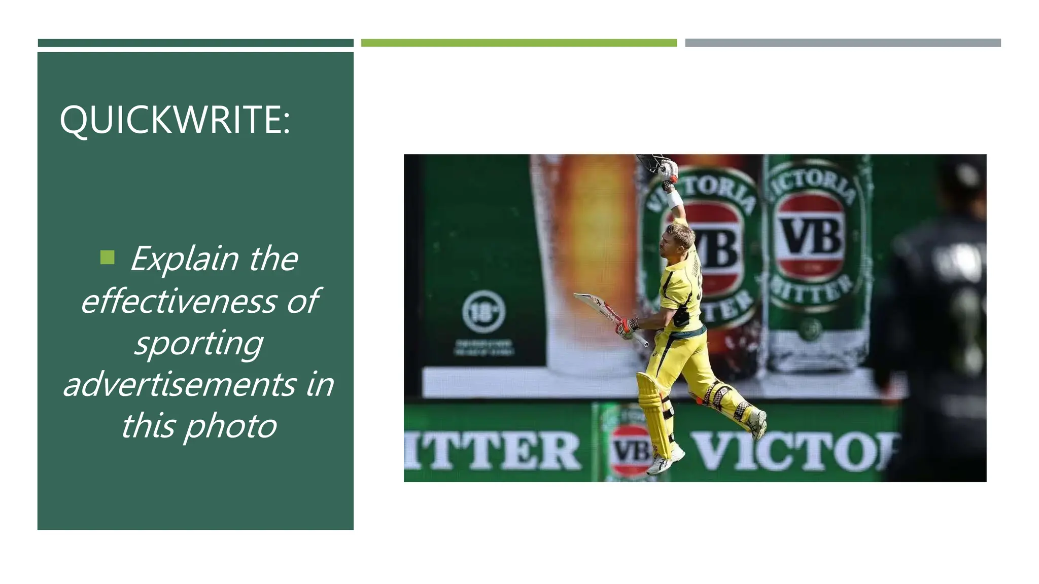 Advertising in Sport - With Videos and Examples | PPTX