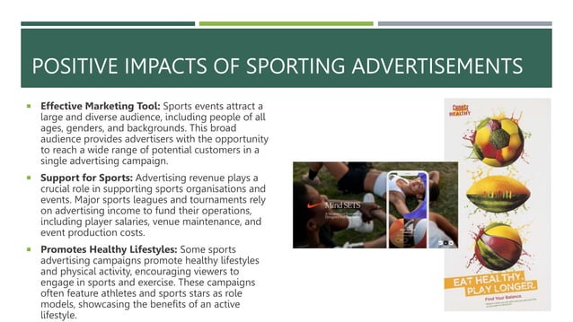 Advertising in Sport - With Videos and Examples | PPTX | Advertising ...