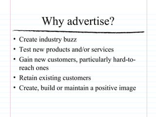 Advertising intro | PPT