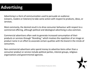 Advertising intro | PPT