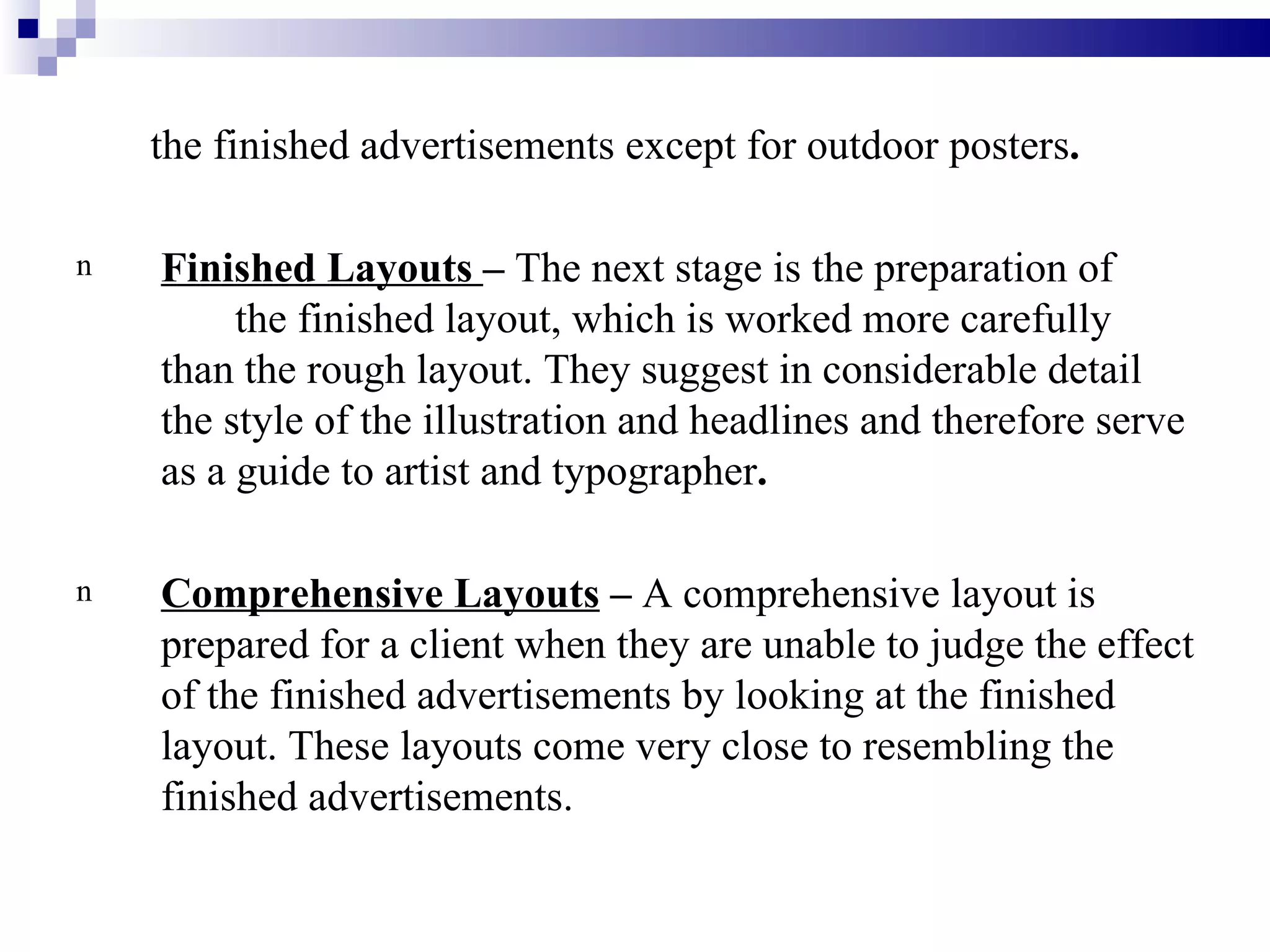 Advertising layout (2) | PPT