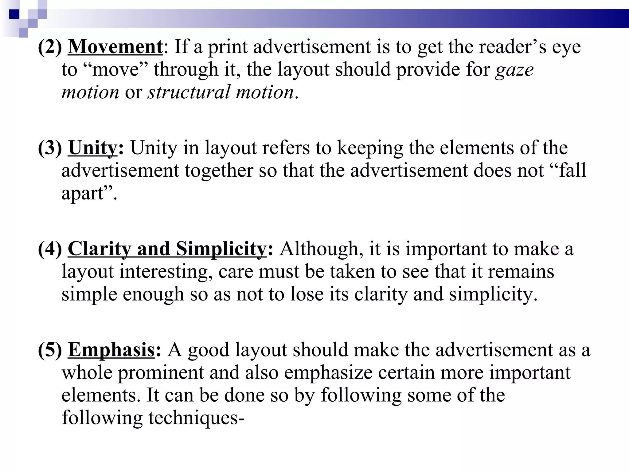 Advertising layout (2) | PPT