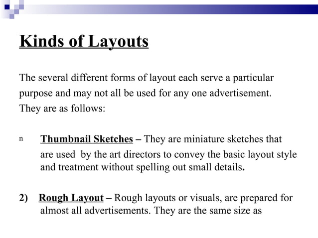 Advertising layout (2) | PPT
