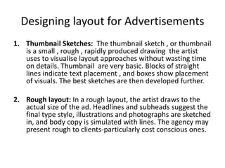 Advertising layout ppt | PPT