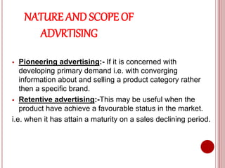 Advertising management PPT | PPTX | Advertising Industry | Industries