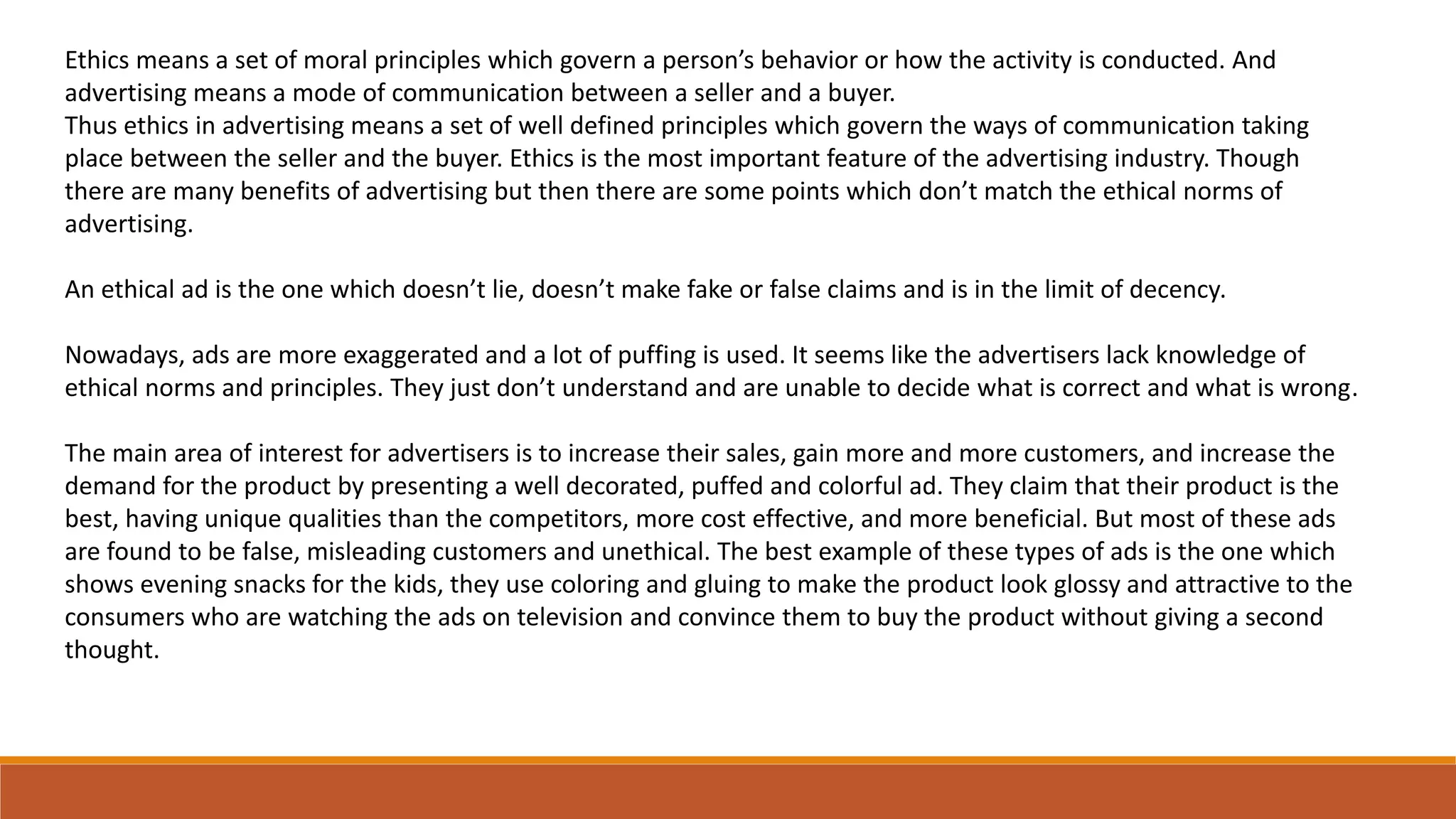 Advertising management Unit - 1 for BBA 3rd Semester | PDF