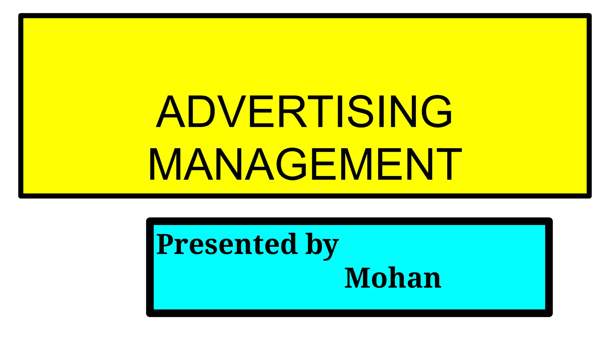 Advertising management | PDF