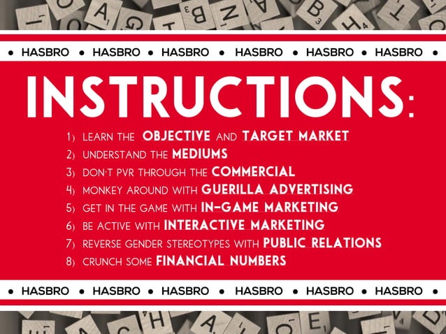 Hasbro - Advertising Management | PPT