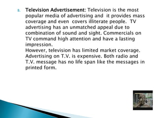 Advertising media | PPTX