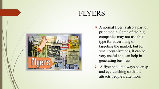Advertising media Meaning &Types of Media & their merits and demerits ...