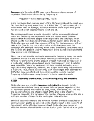 Advertising media planning | DOCX