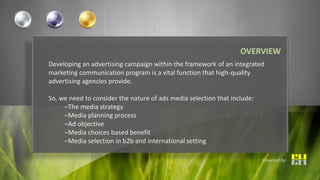 Advertising Media Selection | PDF