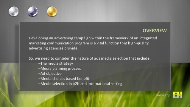 Advertising Media Selection