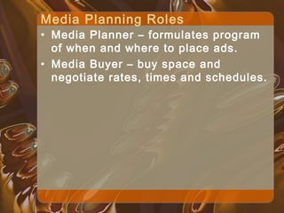 Advertising media selection | PPT