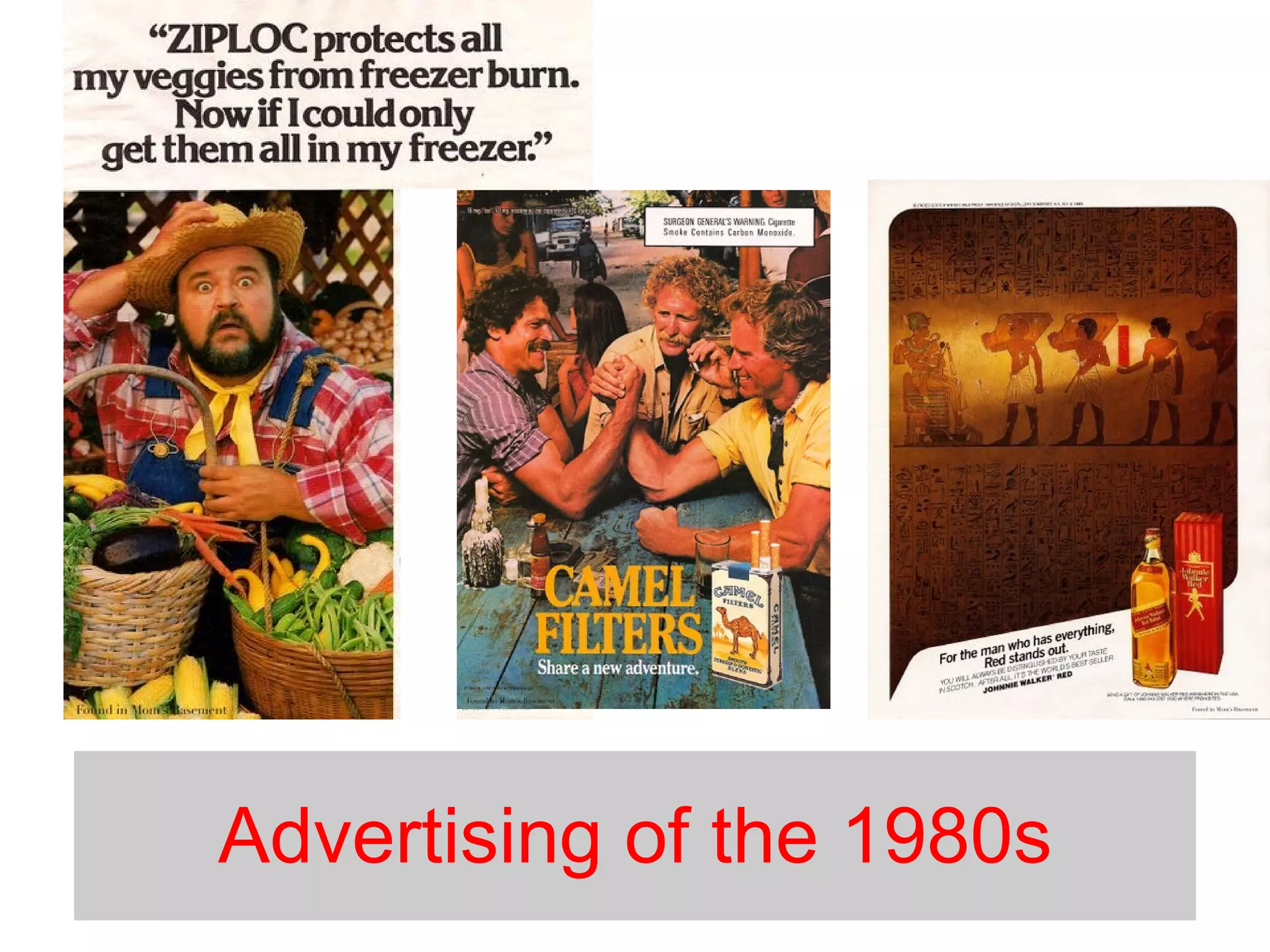 Advertising Of The 1980s | PPT