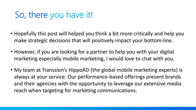 ADVERTISING ON MOBILE APP: | PPT