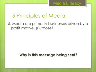 Advertising & Media Literacy | PPT