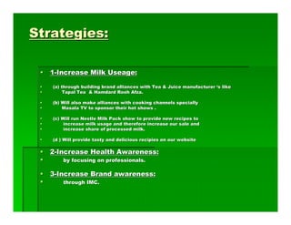 Advertising Plan of Nestle Milk Pack (Relaunch) | PDF