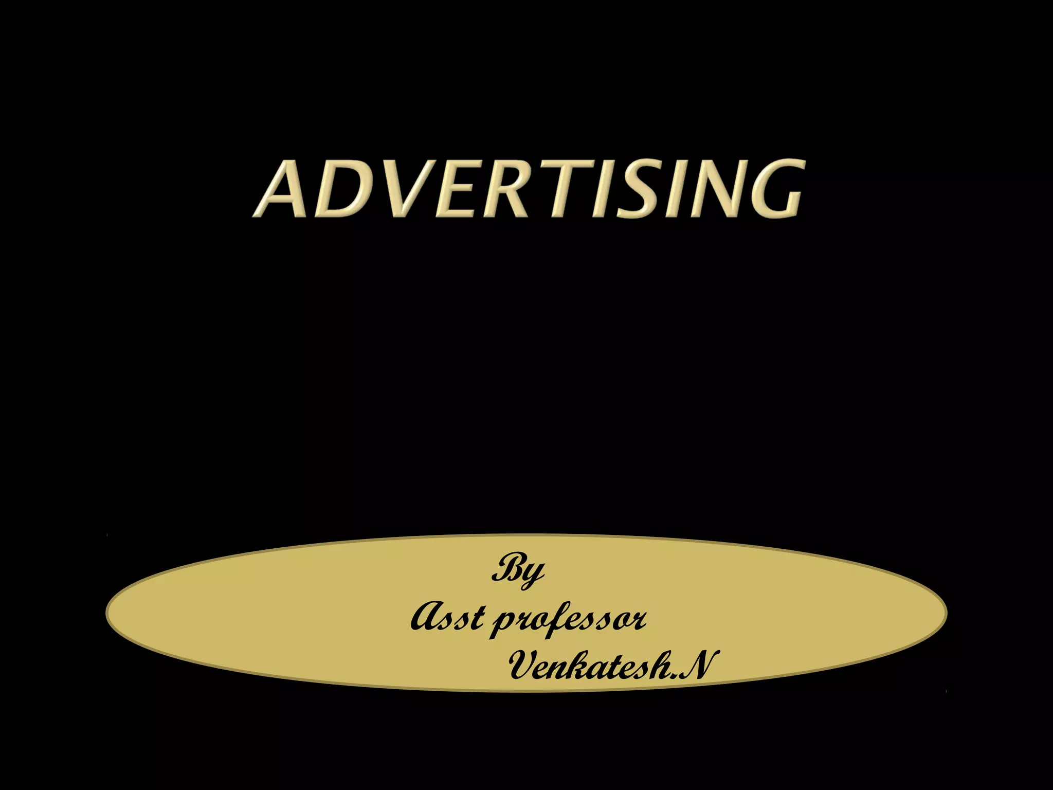 Advertising ppt | PPT