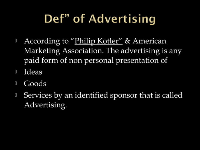 Advertising ppt | PPT | Marketing and Advertising | Business