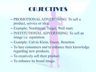 Institutional Advertising Fashion