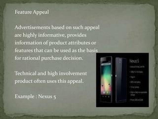 Advertising appeal ppt | PPTX