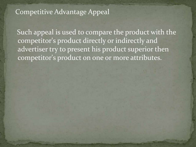 Advertising Appeal Ppt advertising-appeal-ppt