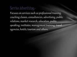 Advertising and its types | PPT